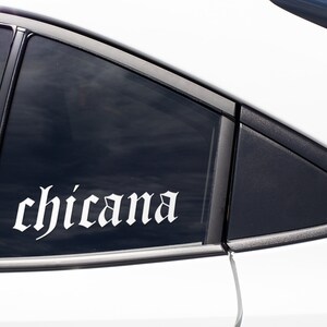 Chicana Decal Sticker / Latina Decal Sticker / Mexican Decal Sticker ...