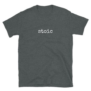 Stoic Shirt / Stoicism Shirt / Stoical / Stoic T-shirt / Stoicism T ...