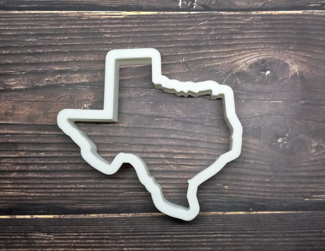 Texas Cookie Cutter - Texas Shape Fondant Cutter - Etsy