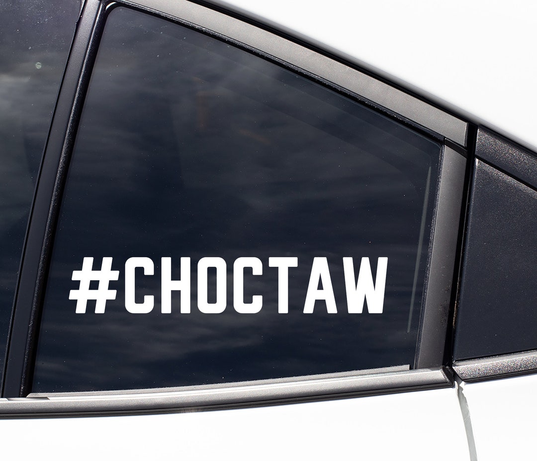 Choctaw Decal Sticker / Native American Decal Sticker / Indian Decal ...