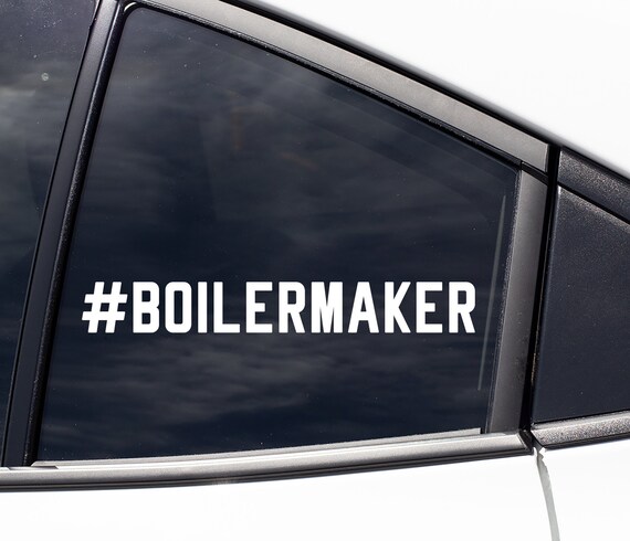 Boilermaker Decal Sticker / Car Decal / Laptop Decal / Tumbler | Etsy UK