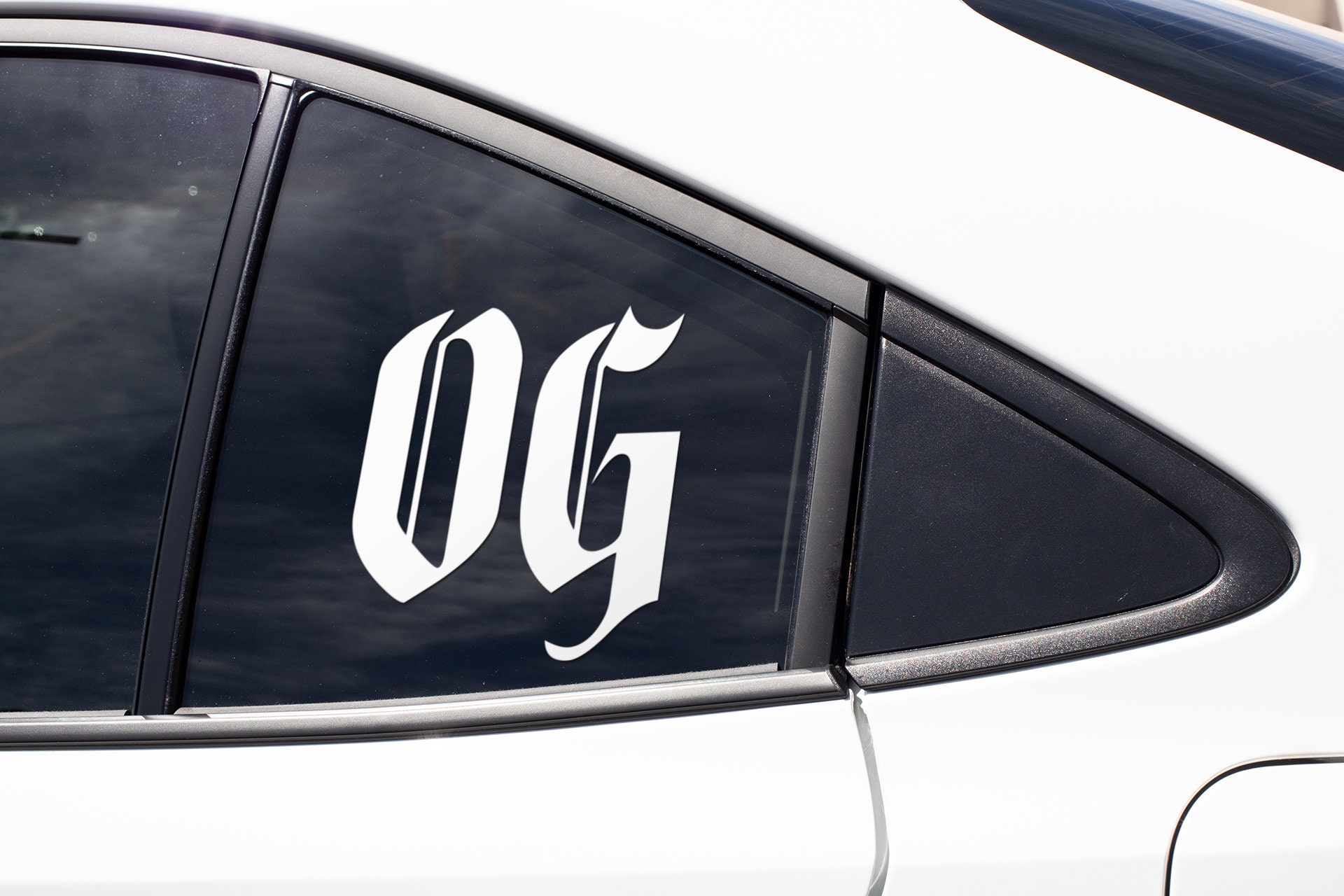 OG Original Gangster Decal Sticker / Car Decal / Laptop - Etsy