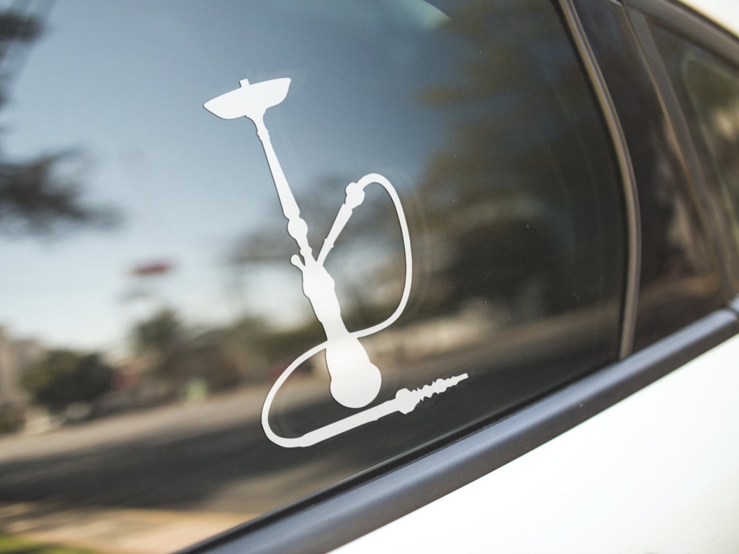Hookah Shisha Decal Sticker / Car Decal / Laptop Sticker / Car Sticker ...