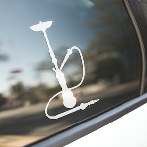 Hookah Shisha Decal Sticker / Car Decal / Laptop Sticker / Car Sticker ...
