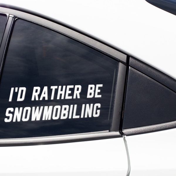 Ski Doo Snowmobile Vinyl Decal With Trees Snowmobile Decal With ...