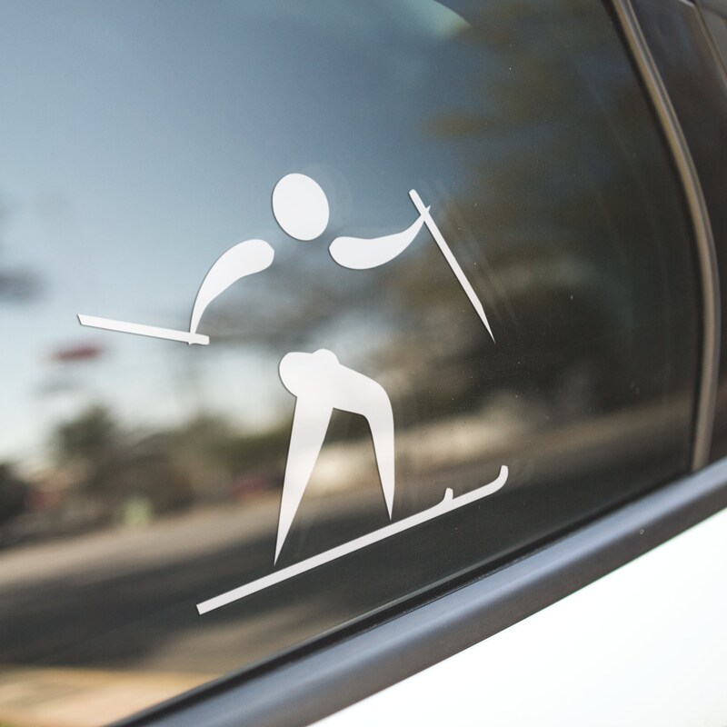 Ski Decal - Etsy