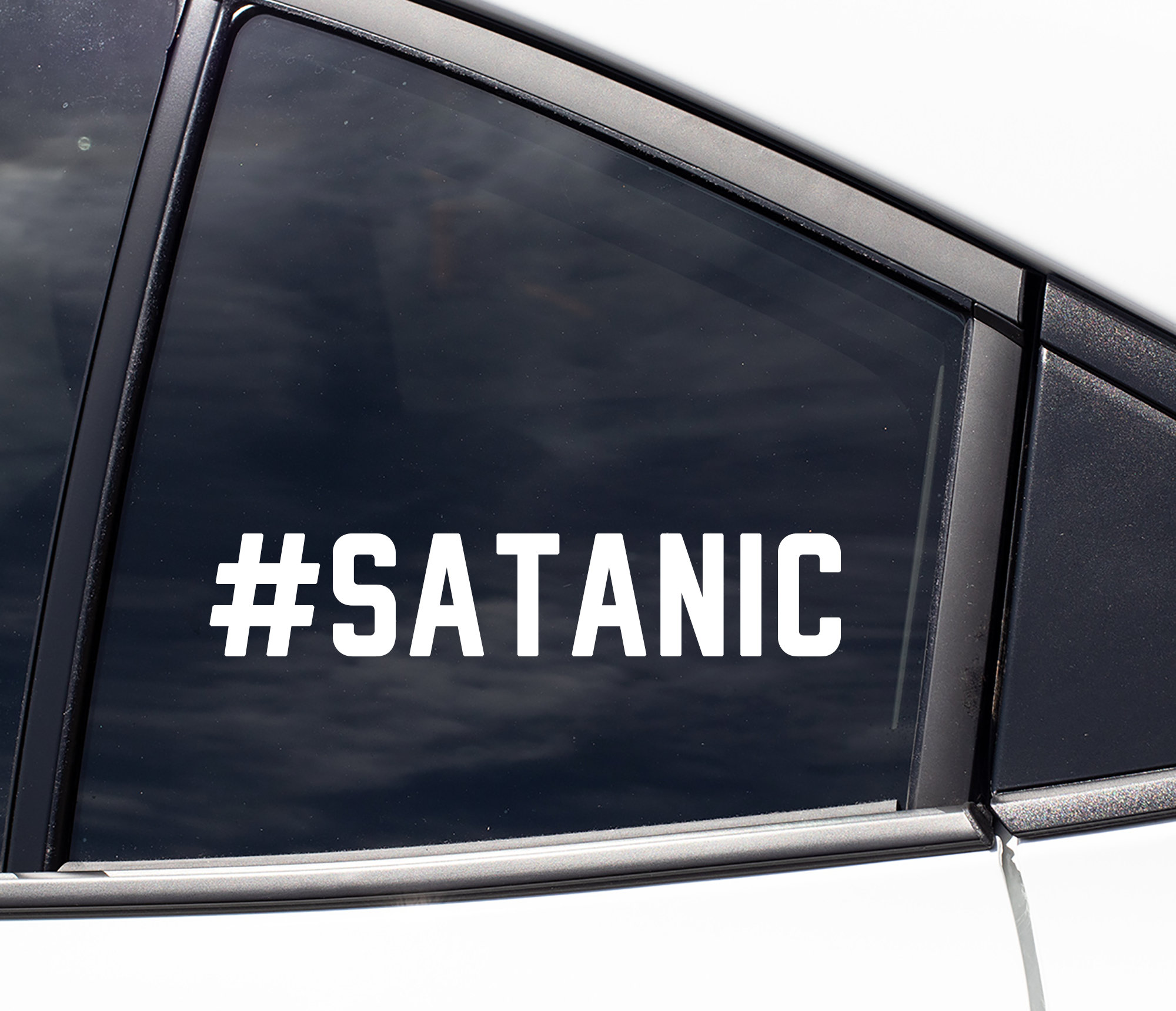 Satan Satanic Satanism Sticker Decal / Car Decal / Laptop - Etsy