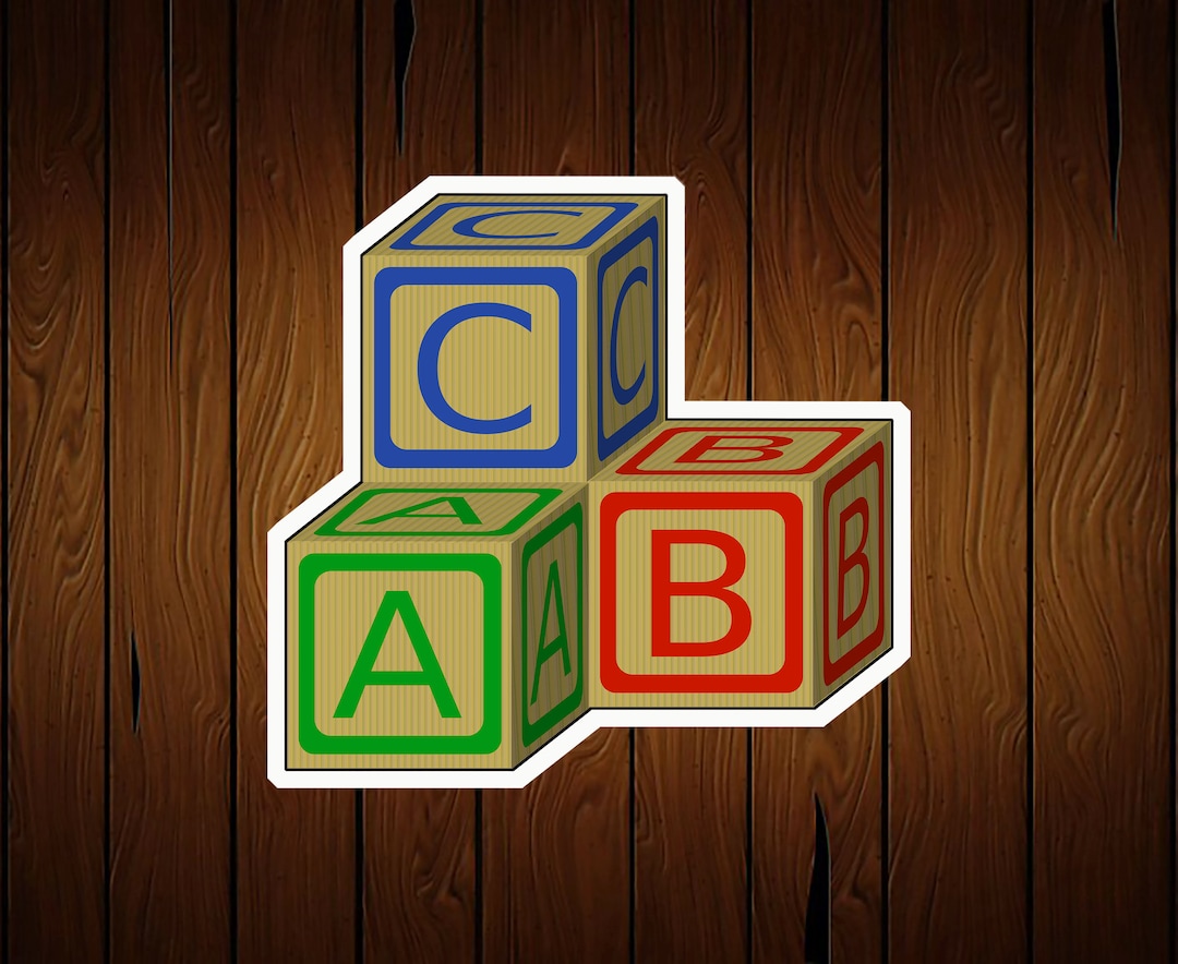 Wood Letter Alphabet Blocks Cookie Cutter, Child Cookie Cutter, Baby ...
