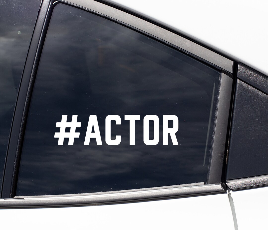Actor Acting Drama Club Decal Sticker / Car Decal / Laptop - Etsy