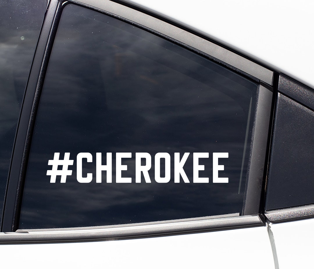Cherokee Native American Tribe Decal Sticker / Car Decal / Laptop Decal ...