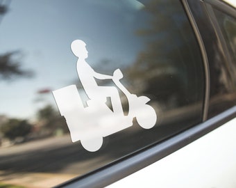 Moped Sticker Decal - Etsy