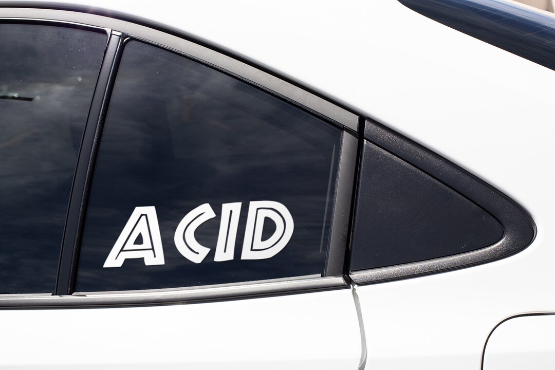 LSD Decal / Acid Decal / LSD Sticker / Acid Sticker / Car Decal ...