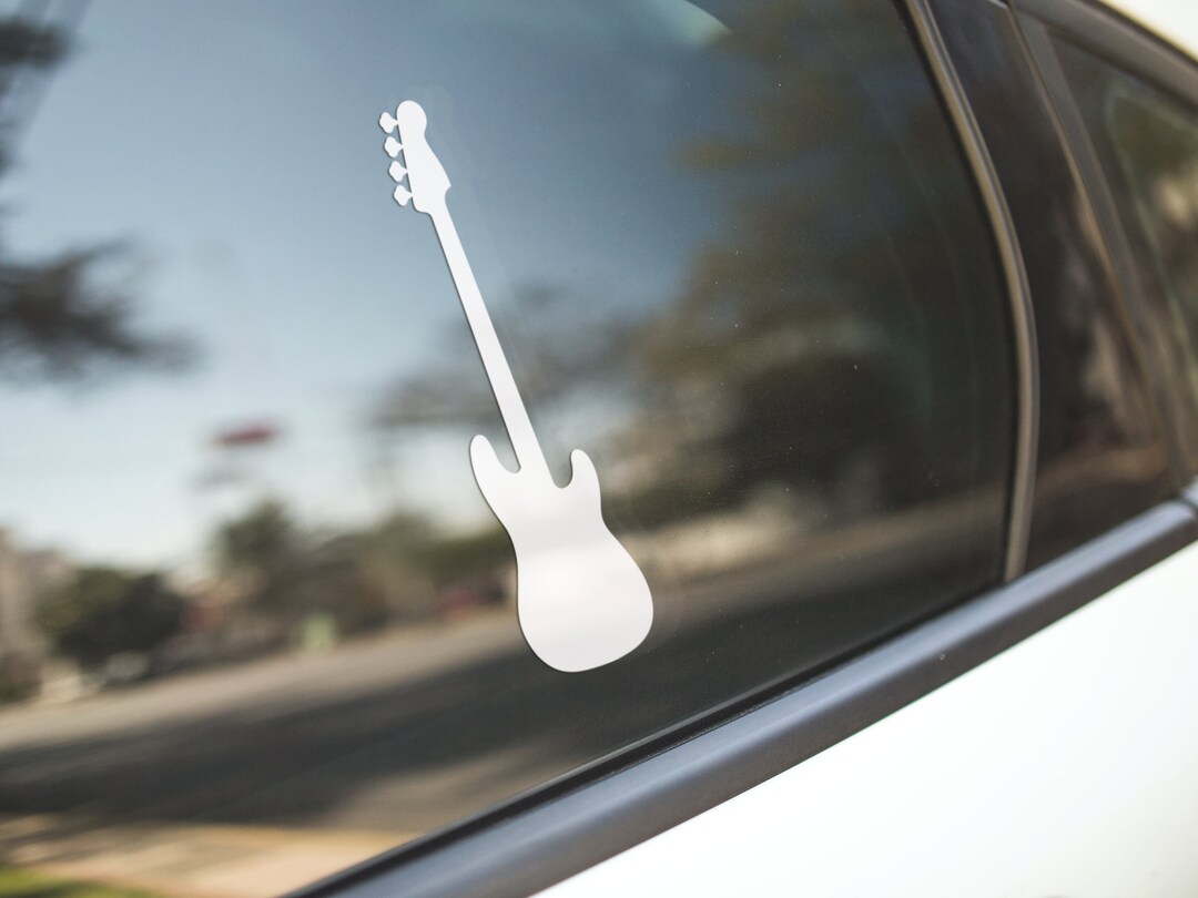 Bass Guitar / Bass Decal / Bass Sticker / Bassist Decal / Bassist ...