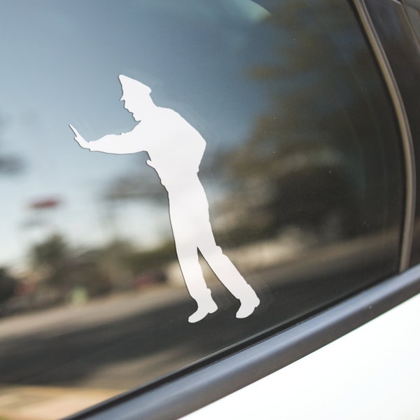 Funny Cop Sticker - Etsy