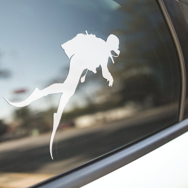 Scuba Diver Decals - Etsy