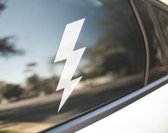 Lightning Bolt Vinyl Decal - Etsy