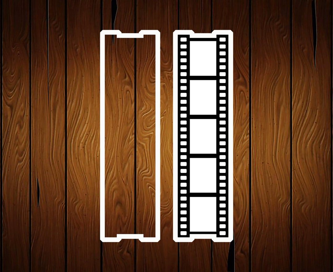 Photography Filmstrip Cookie Cutter - Photo Film Cookie Cutter ...