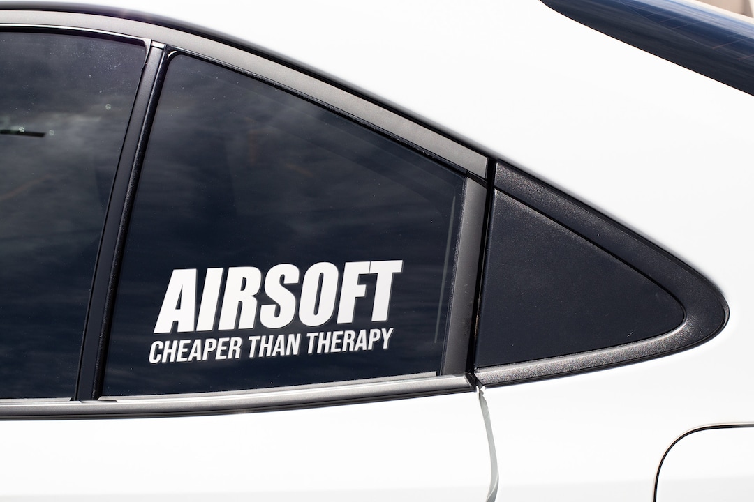 Airsoft Sticker Decal - Airsoft Rifle Weapon Gun BB Pellets Uniform ...