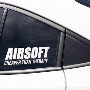 Airsoft Sticker Decal - Airsoft Rifle Weapon Gun BB Pellets Uniform ...