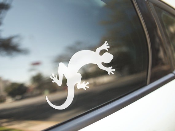 Gecko Decal / Lizard Decal / Gecko Sticker / Lizard Sticker / | Etsy