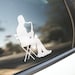 Saxophone Player / Saxophone Decal / Saxophone Sticker / Sax ...