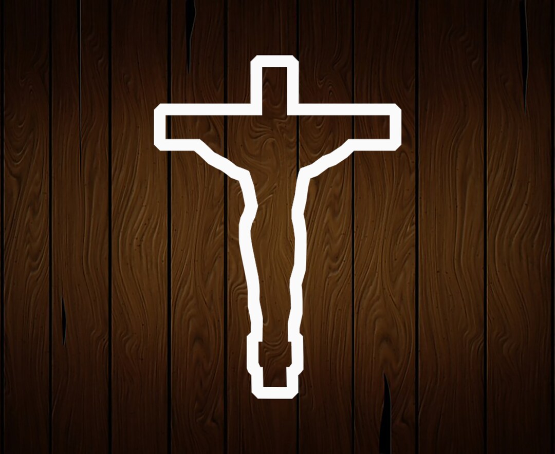 Jesus Christ Cookie Cutter Jesus Crucifixion Christian - Etsy