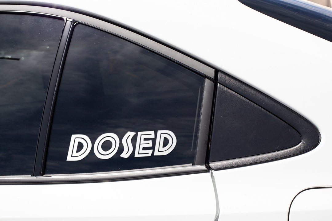 Dosed / LSD Decal / LSD Sticker / Acid / Car Decal / Laptop Decal / Car ...