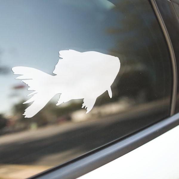 Goldfish Decal - Etsy