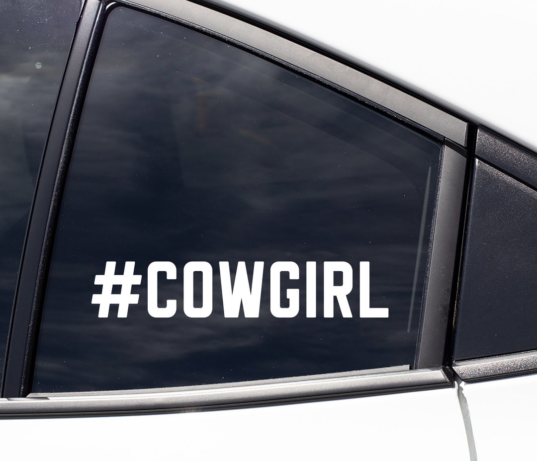 Cowgirl Decal Sticker / Country Music / Car Decal / Laptop Decal ...