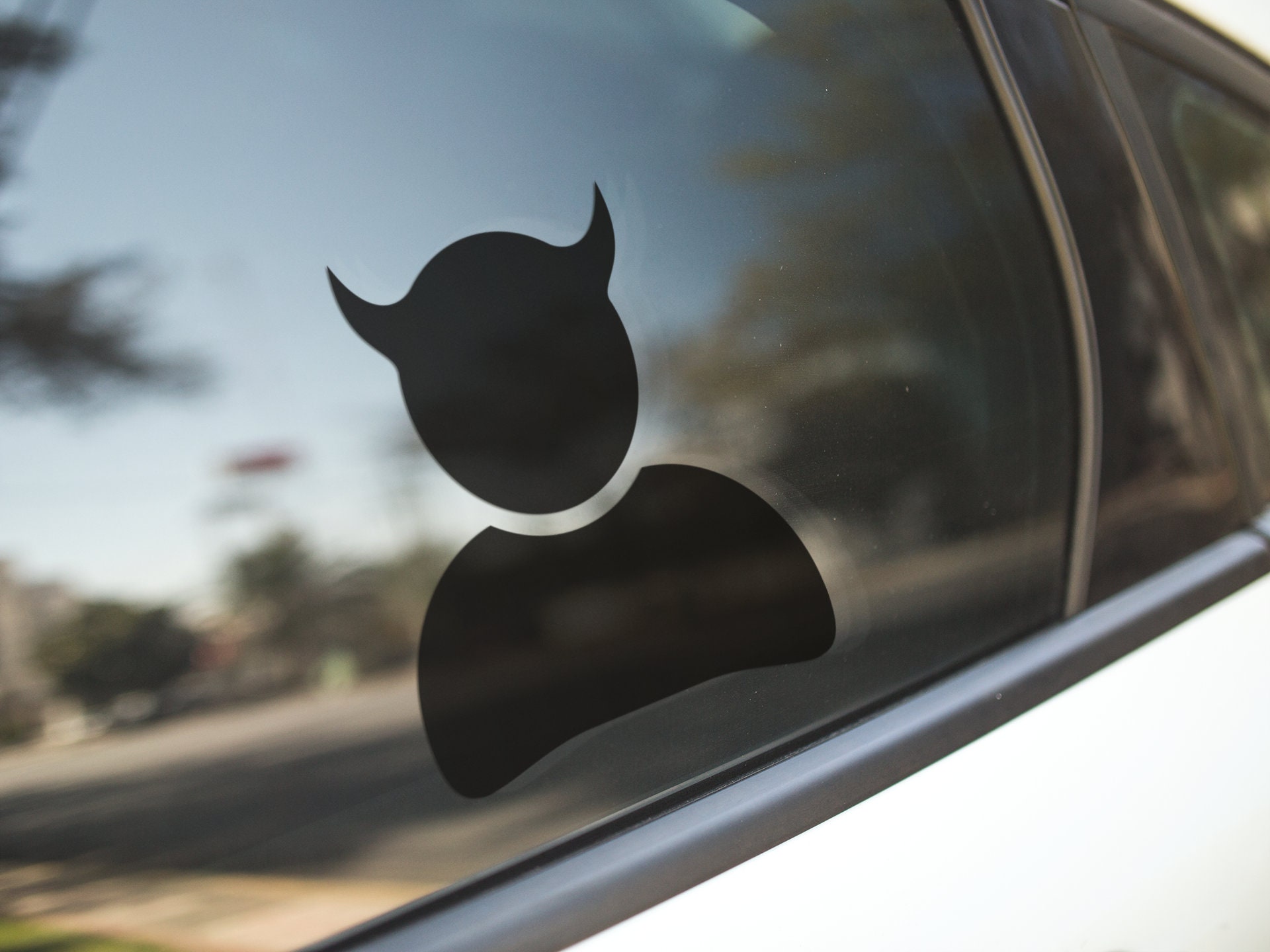 Devil Decal / Devil Sticker / Satan / Satanic / Satanism / Car - Etsy