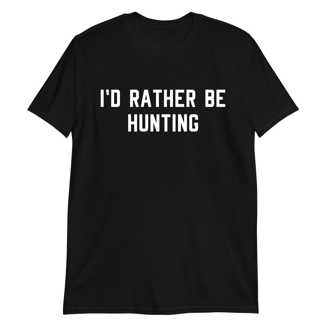 Hunting Shirt Hunter T-shirt Outdoor Sports Gift Game Tracker Tee ...
