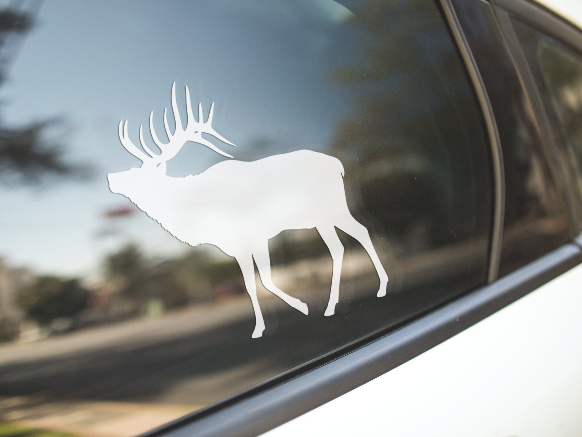 Elk Decal / Elk Sticker / Elk Gift / Car Decal / Laptop Decal - Etsy