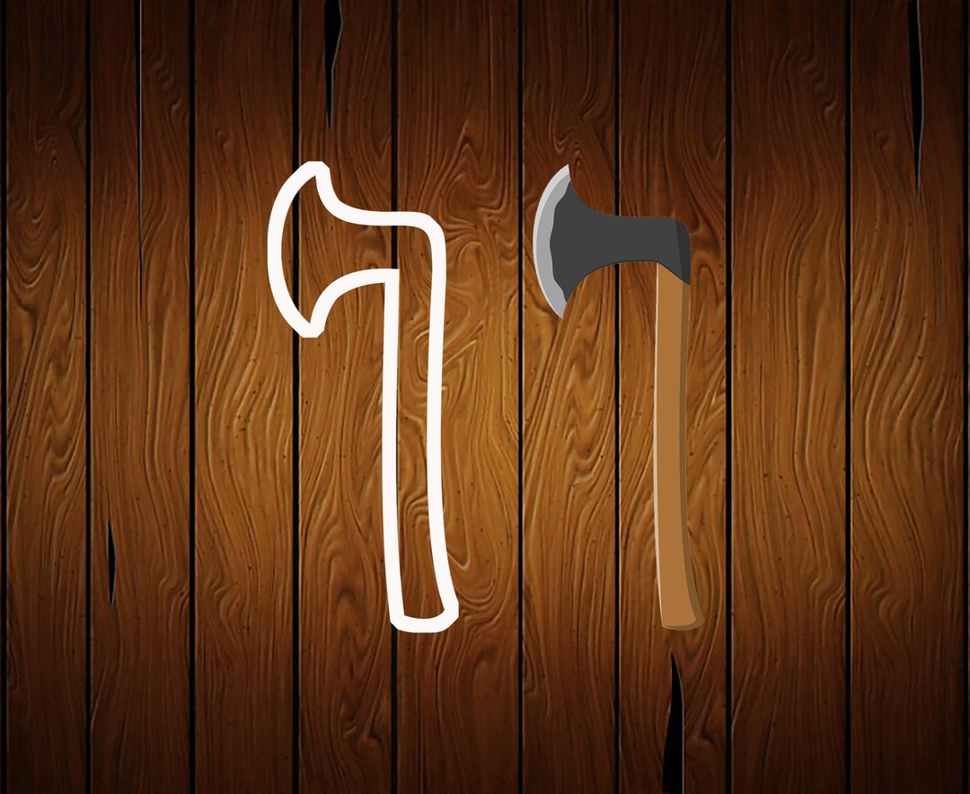 Axe Hatchet Cookie Cutter Axe Throw Gift - Etsy