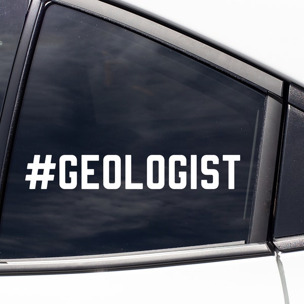 Geology Car Decal - Etsy