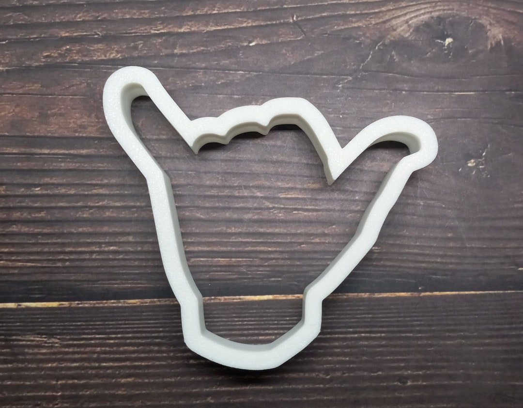 Shaka Sign Cookie Cutter - Fondant Cutter - Etsy