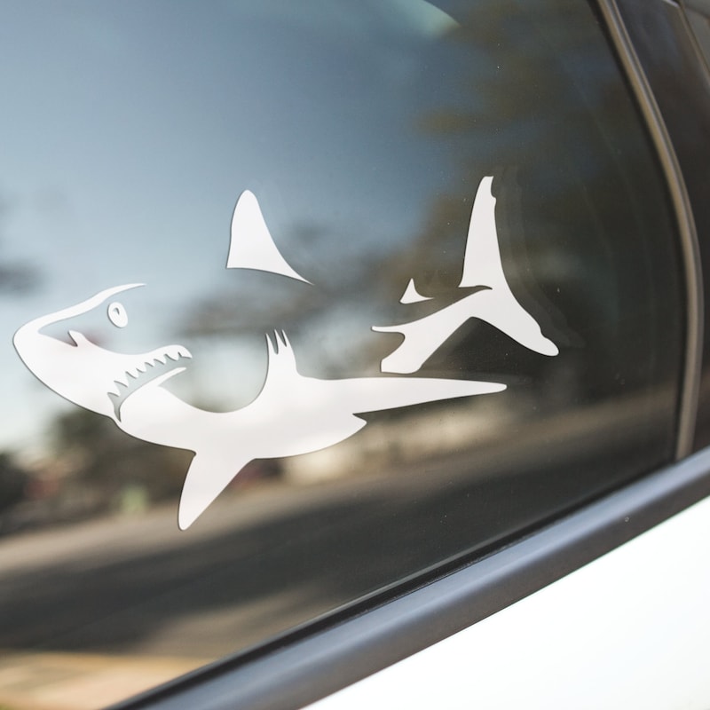 Shark Decal - Etsy