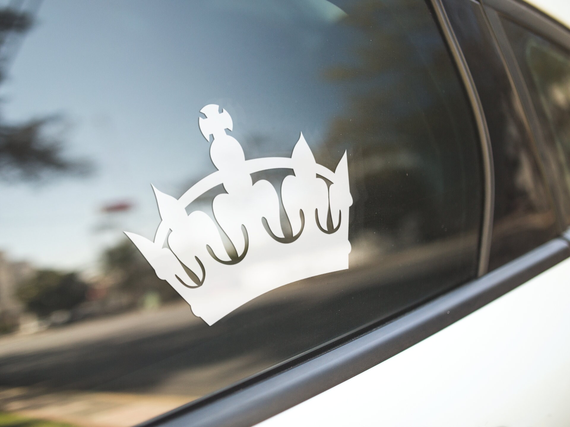 Crown Decal / Crown Sticker / King Decal / Queen Decal / Car | Etsy