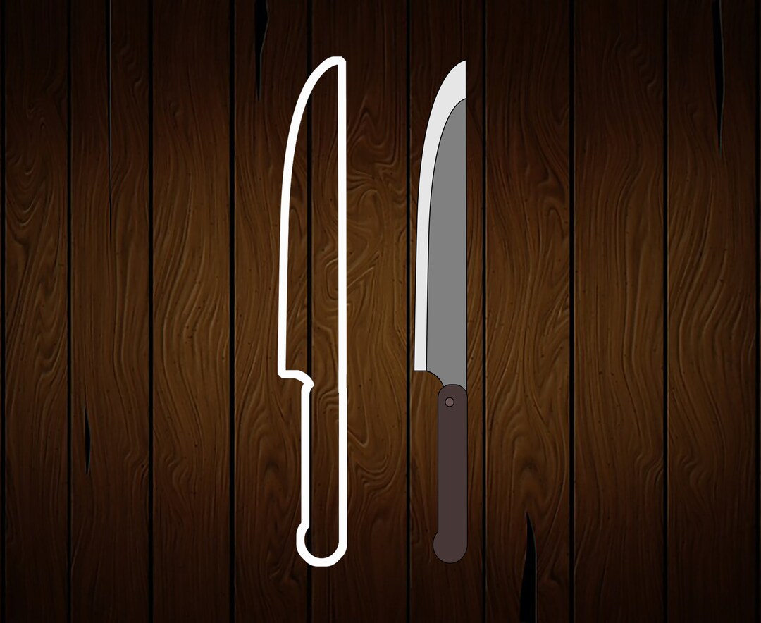 Knife Cookie Cutter - Knife Shape Cookie - Knife Fondant Cutter - Etsy