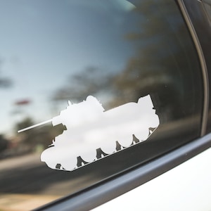 Tank Sticker / Tank Decal / Tank Gift / Car Decal / Laptop Decal / Car ...