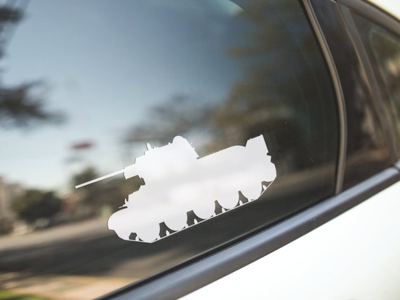 Tank Sticker / Tank Decal / Tank Gift / Car Decal / Laptop - Etsy