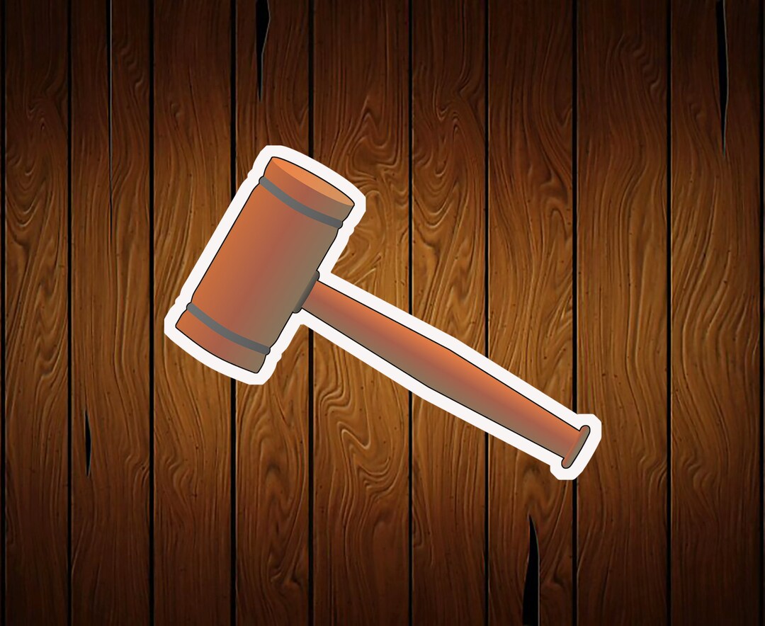 Hammer Gavel Cookie Cutter - Judge Cookie Cutter - Attorney Gift ...