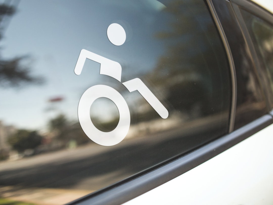 Wheelchair Sticker / Handicap Decal / Wheelchair Decal / Handicapped ...