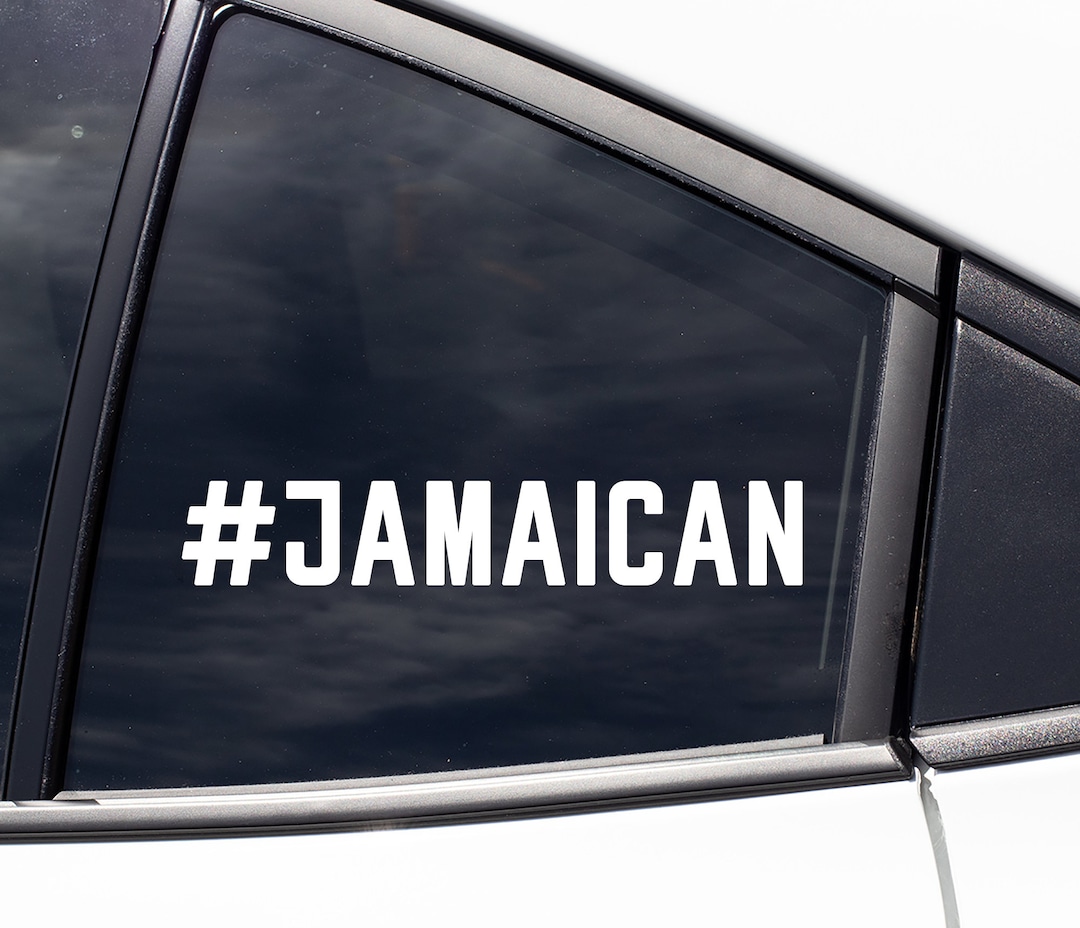 Jamaica Jamaican Decal Sticker / Car Laptop Tumbler Window - Etsy
