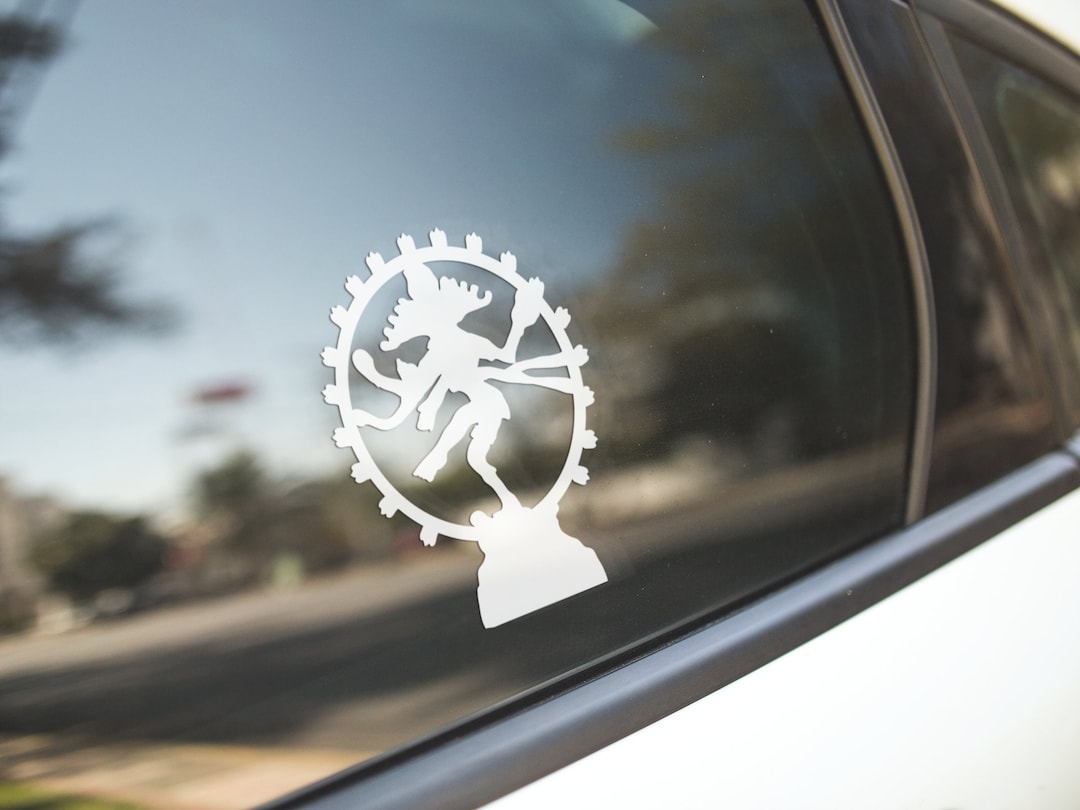 Shiva Decal / Shiva Sticker / Shiva the Destroyer / Car Decal / Laptop ...