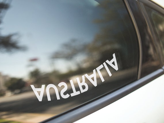 Australia Decal / Australia Sticker / Australian Decal / Car | Etsy