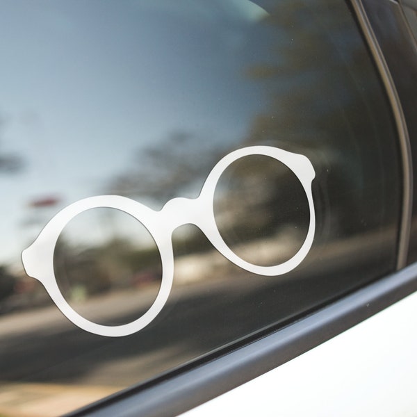 Glasses Decal - Etsy