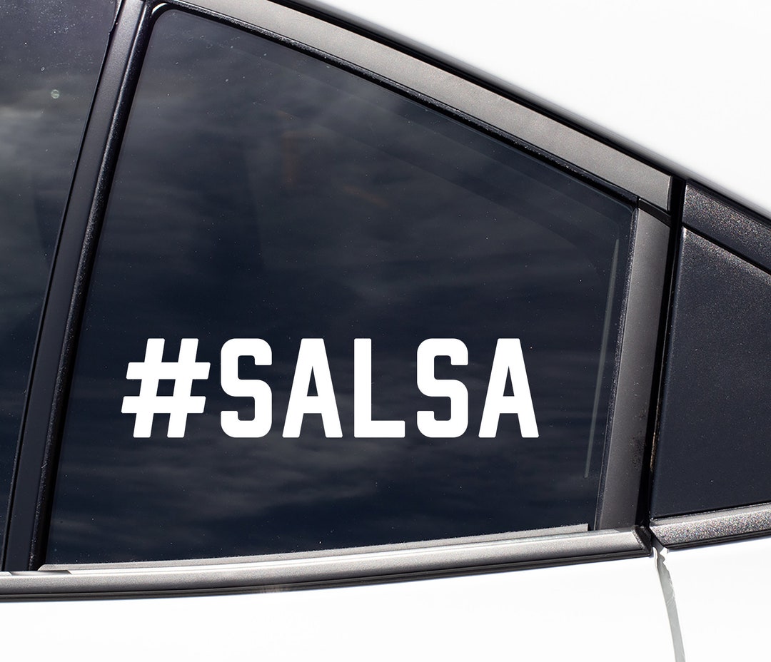 Salsa Latin Music Sticker Decal / Car Decal / Laptop Decal / - Etsy