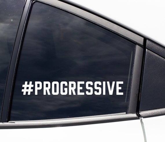 Progressive Liberal Decal Sticker / Car Decal / Laptop Decal / - Etsy