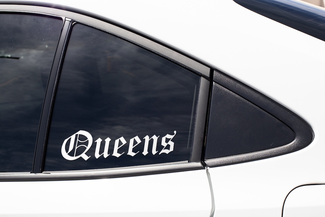 Queens New York / Queen Decal / Queen Sticker / Queens Gift / Car Decal ...