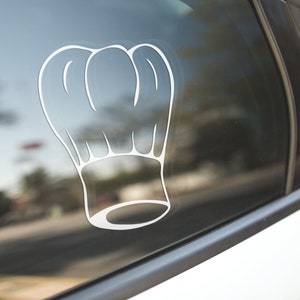 Chef Hat / Cook Cooking Culinary Decal Sticker / Car Decal / Laptop ...